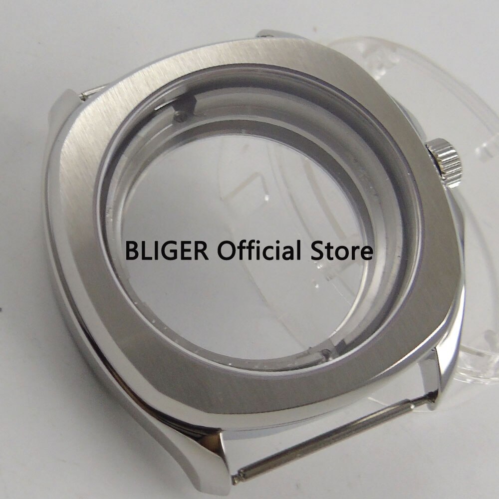 Sapphire glass 40mm BLIGER blue ceramic bezel stai... – Grandado