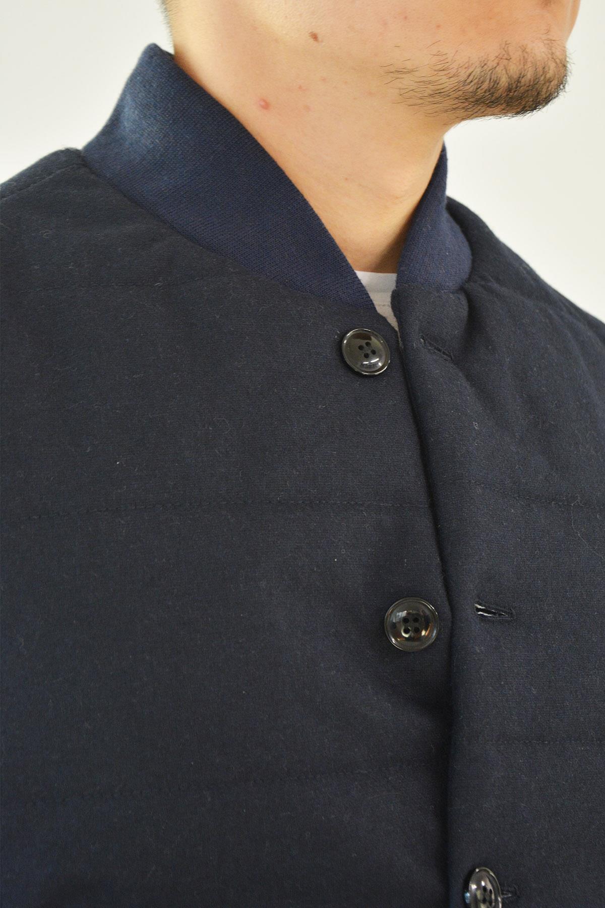 Inflatable Wool Navy Blue Men 'S Vest – Vicedeal