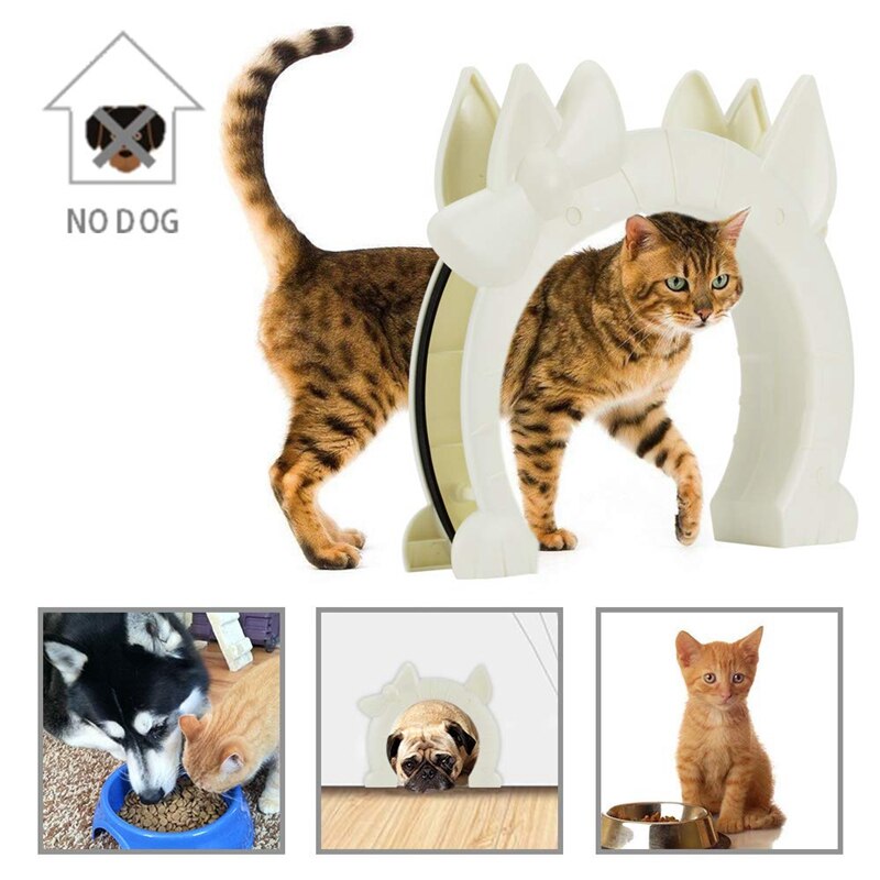 Pet Cat Modernsafety Door Chip ABS Durable Cat Gat... – Grandado