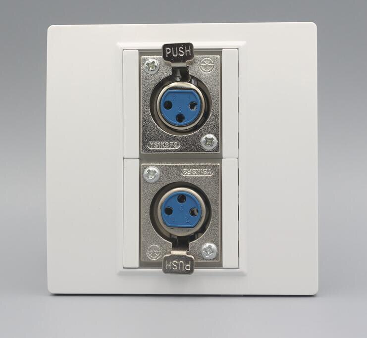 SeTo 86 Type Dubbele Poorten vrouwelijke XLR Conne... – Vicedeal