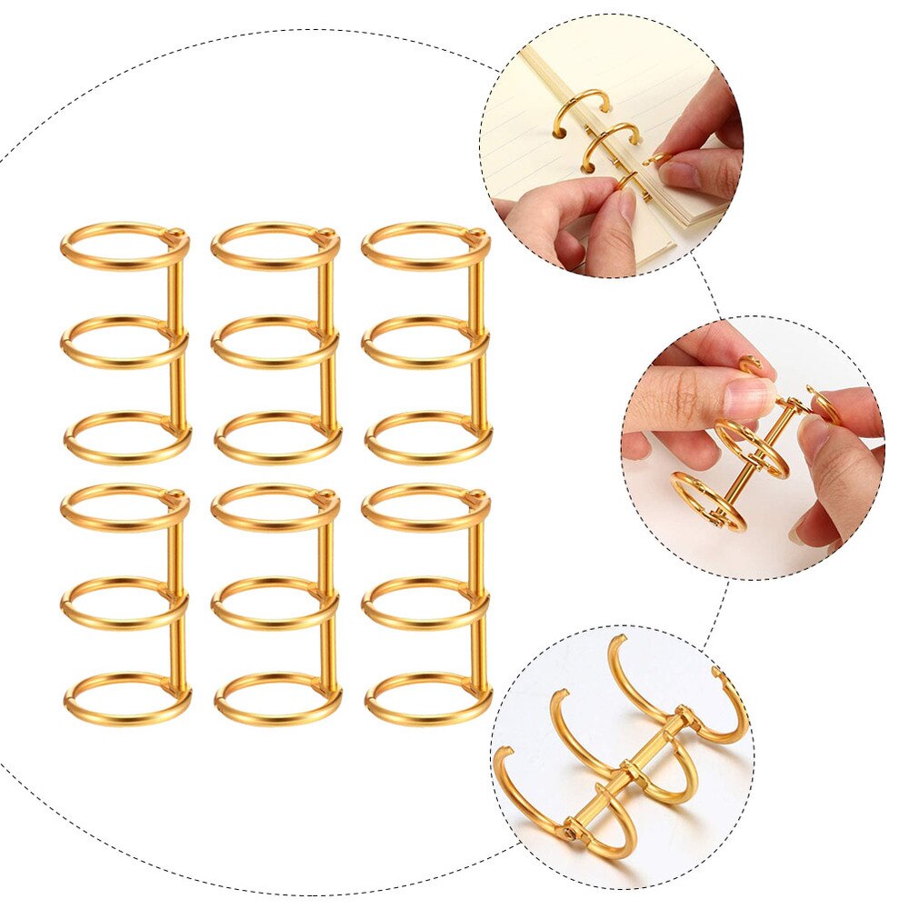 6pcs Loose-leaf Notebook Coils Binding Coils Writi... – Grandado