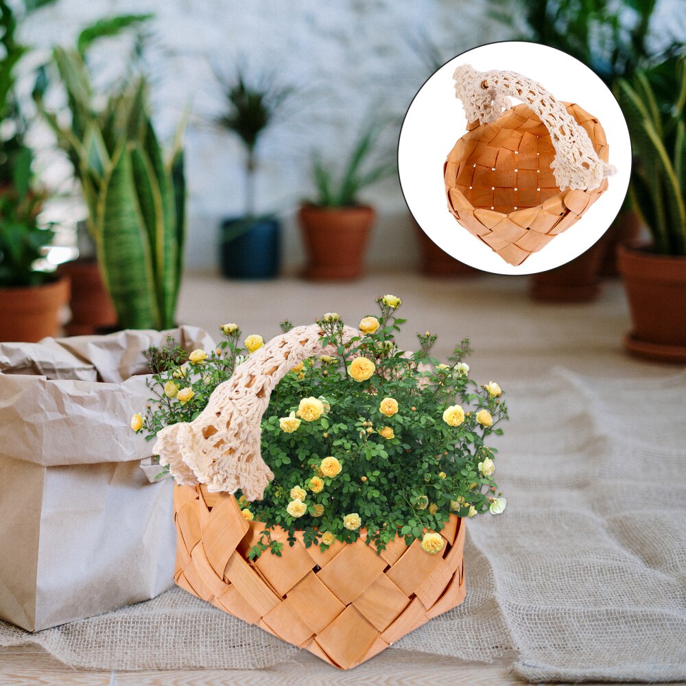 1pc Exquisite Flower Baskets Flower Arrangement Co... – Grandado