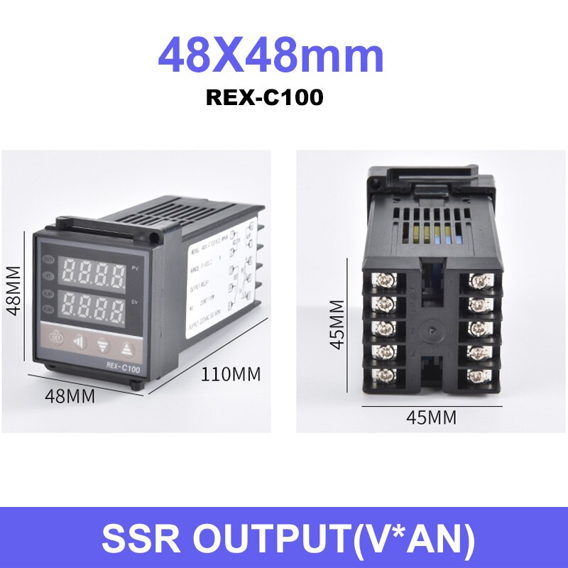 PID Digital Temperature Controller REX-C100 C400 C... – Grandado