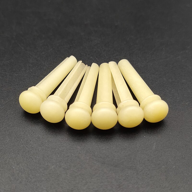 30Pcs Bone Acoustic Guitar Bridge Pins Pure Cattle... – Grandado