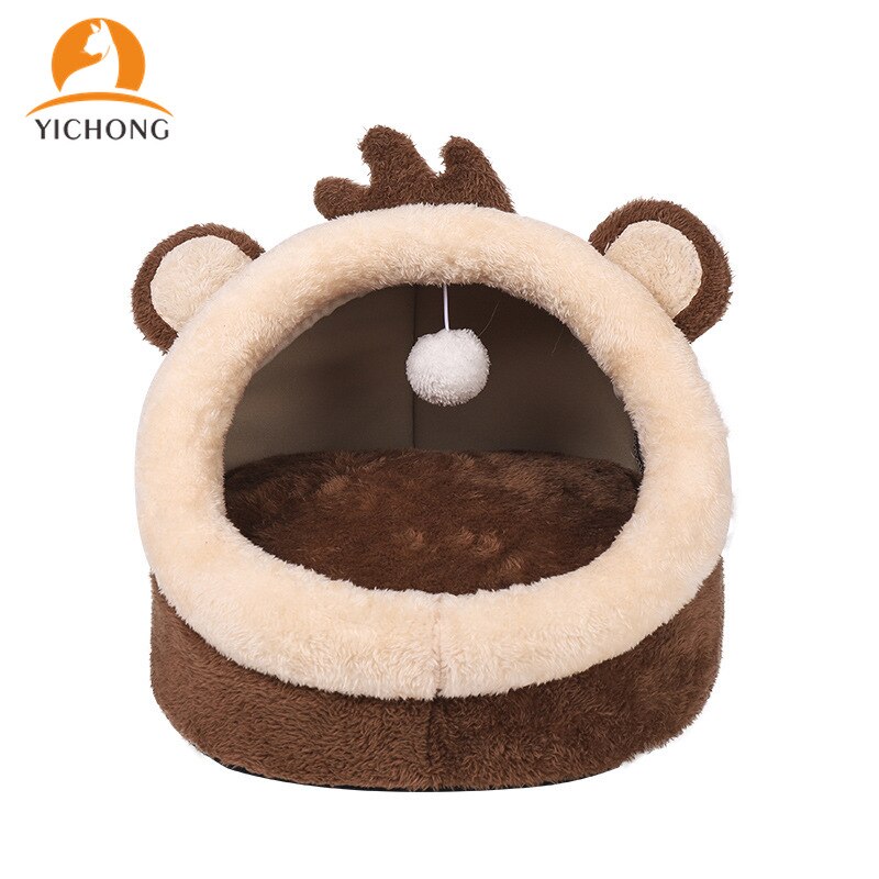 YICHONG Style Cartoon Monkey Semi Enclosed Pet Nes... – Vicedeal