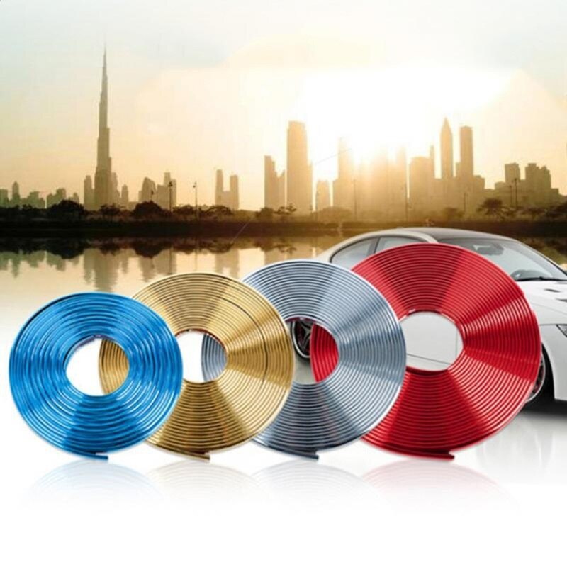 5m Universal Car Interior Trim Strip 5 Colors Opti... – Grandado