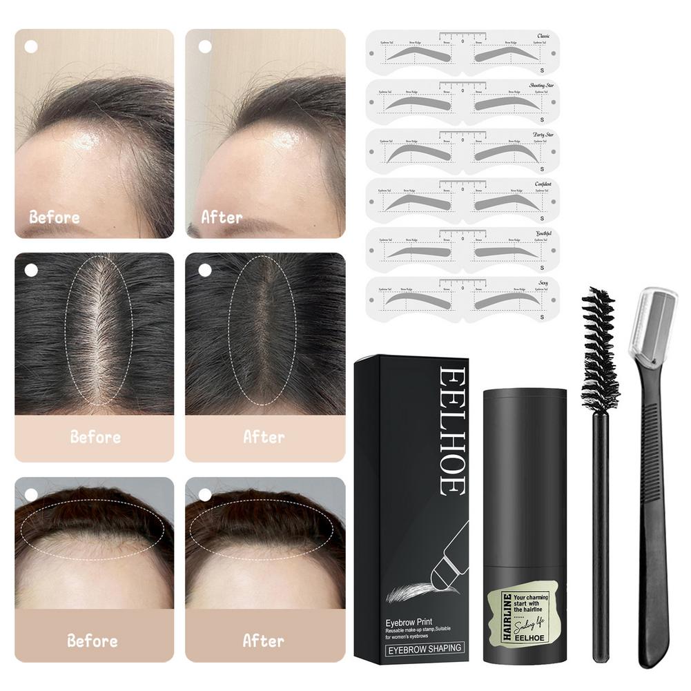 One Step Eyebrow Stamp Shaping Kit Eye Brow Gel St... – Grandado