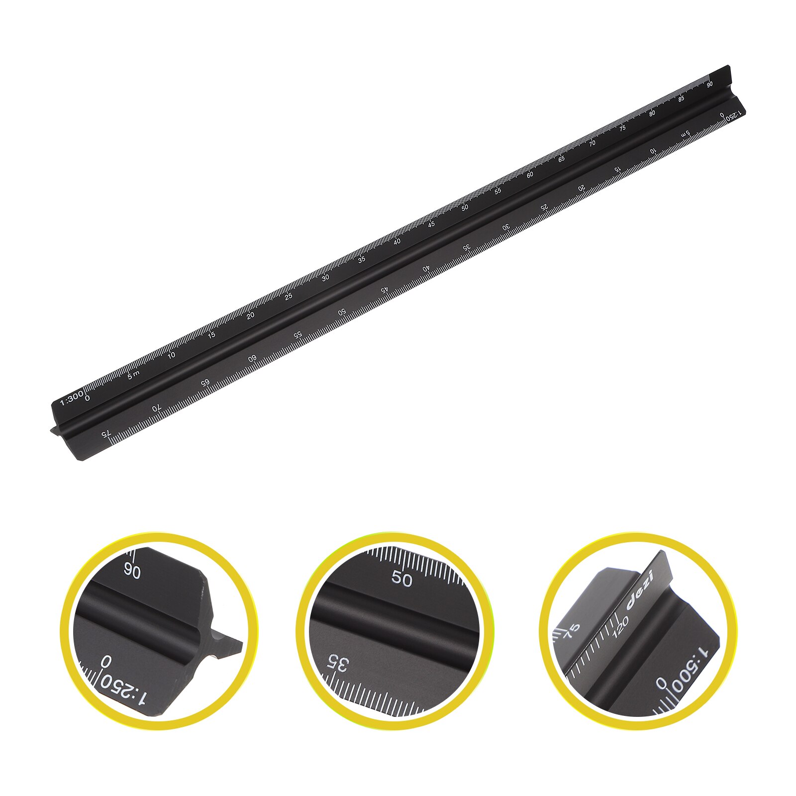 Aluminium Alloy Measuring Ruler Drawing Ruler Stud... – Vicedeal