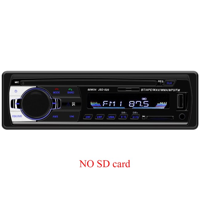 Auto Radio miniJSD520 12V Bluetooth Auto Stereo in... – Grandado