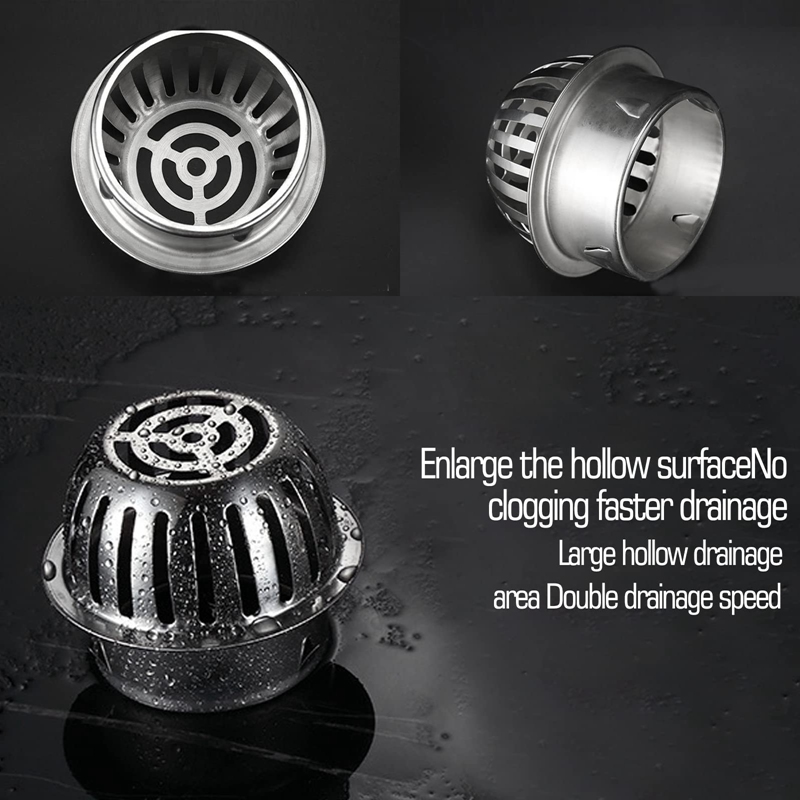 Stainless Steel Balcony Roof Round Large Displacem... – Grandado