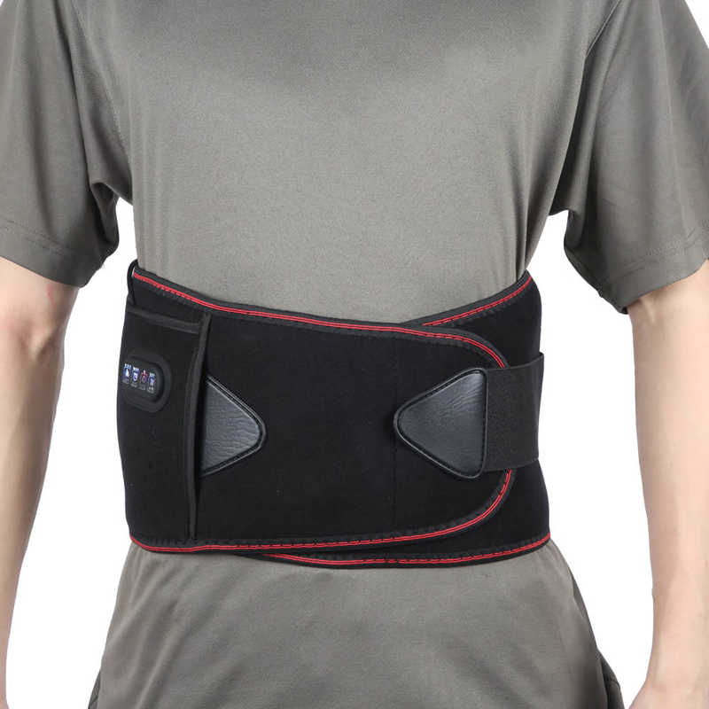 Electric Waist Back Belt Heat Therapy Back Brace S... – Grandado