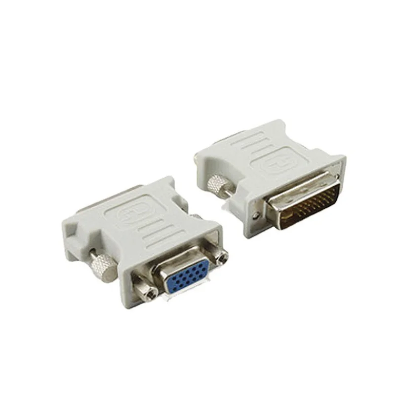 Stik computerskærm video hvid plast holdbar dvi 24... – Vicedeal