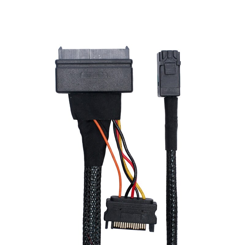 1M HD Mini-SAS (SFF-8643) to U.2 (SFF-8639) Cable ... – Grandado