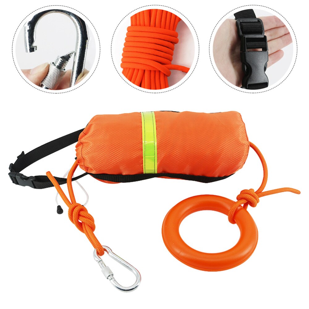 Water Floating Life Line Rescues Throw Rope Bag Wa... – Vicedeal