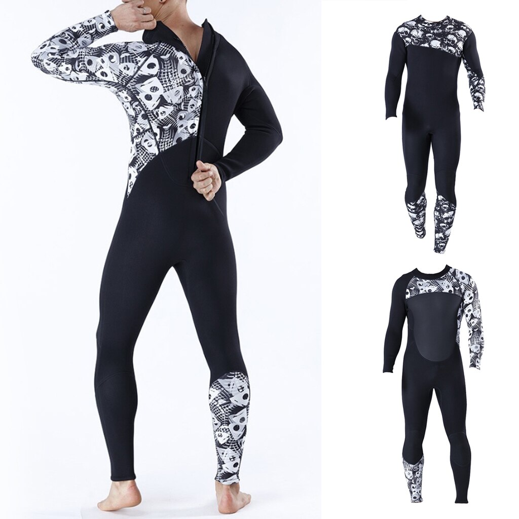 Full Body Swimsuit Diving Suit Wetsuit Long Sleeve... – Grandado