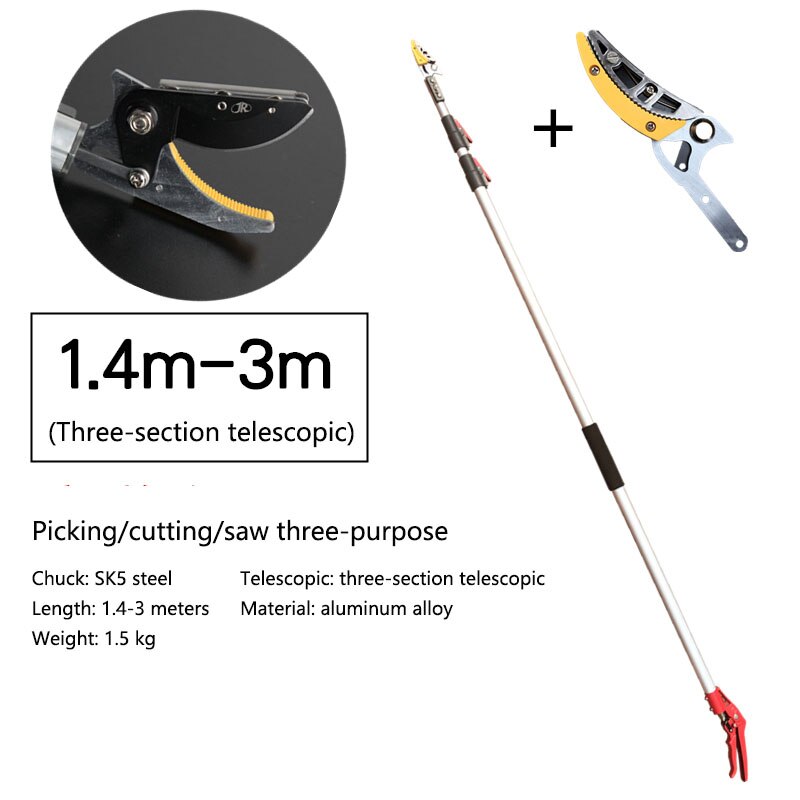 3 Meters Fruit Tree Pruning Shears High Altitude F... – Vicedeal