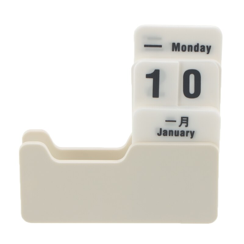 Vintage Style Mini rotatif calendrier perpétuel br... – Grandado