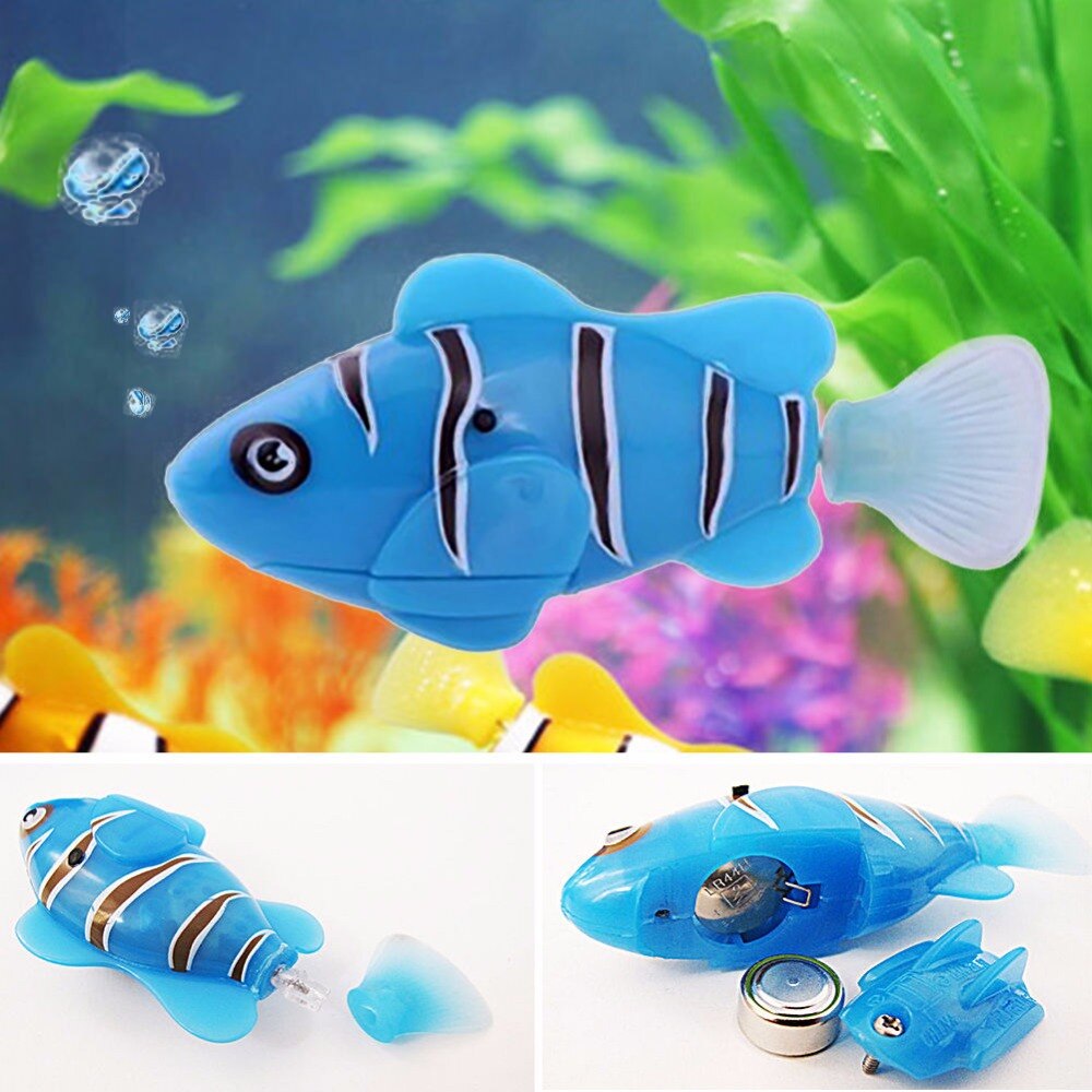 4 Piece Swimming Fish Activated In Water Magical E... – Vicedeal