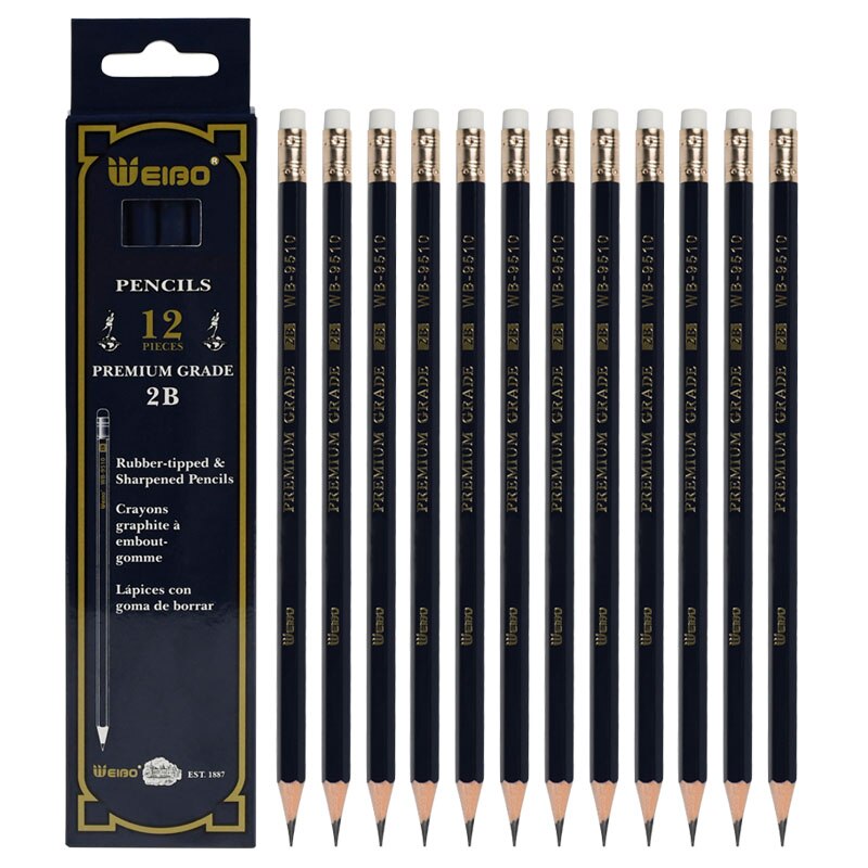 9510 Writing Pencils for School канцелярия 1 Box(1... – Vicedeal