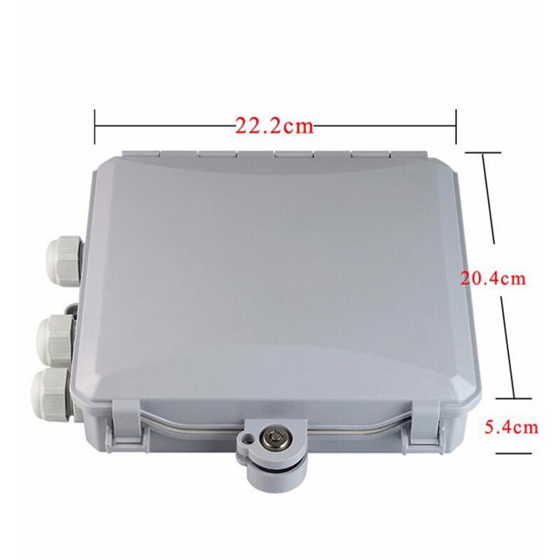 1 X 8 Core Fiber Optic Termination Box 8port FTTH ... – Grandado