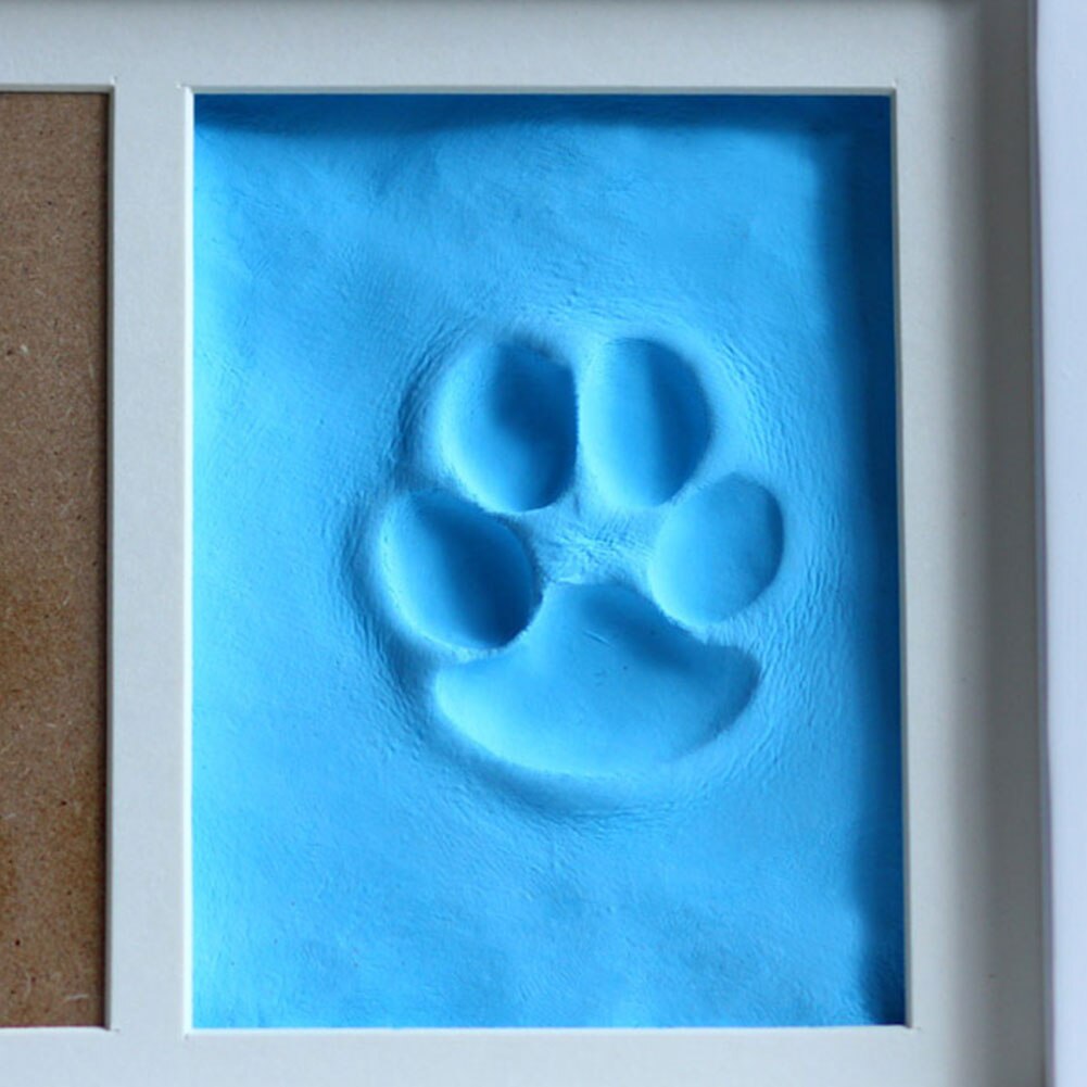 Pet Paw Print Kit Memorial Frame Set Dog Pawprint ... – Grandado