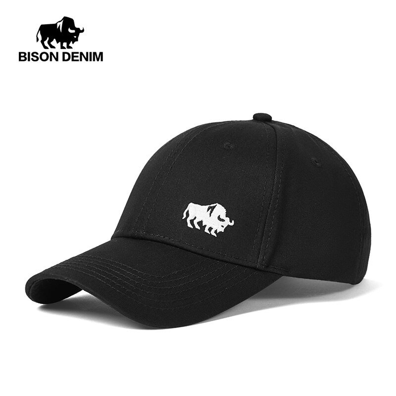BISON DENIM Unisex Sport Baseball Caps Cotton Brea... – Grandado