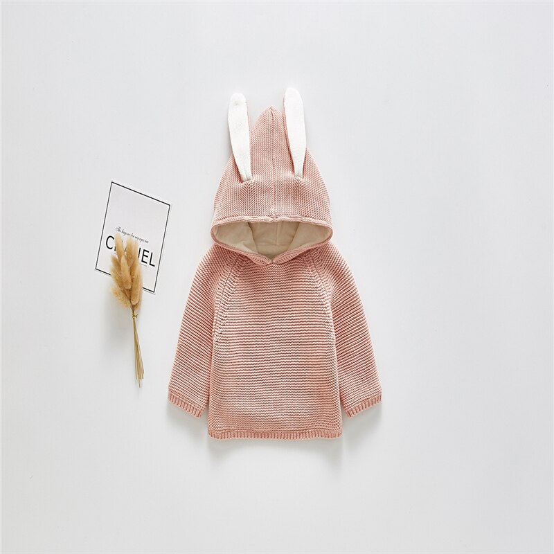 Baby Boys Clothes Bunny Ears Cashmere Boys Jackets... – Vicedeal