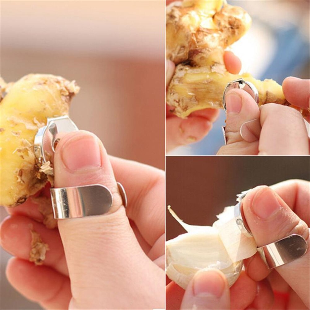 Finger Garlic Peeler Fruit Vegetable Kitchen Ginge... – Grandado