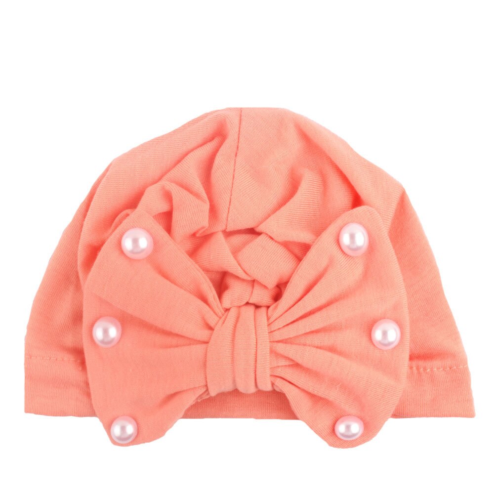 Barn turban flickor pärlor huvudbonader baby turba... – Grandado