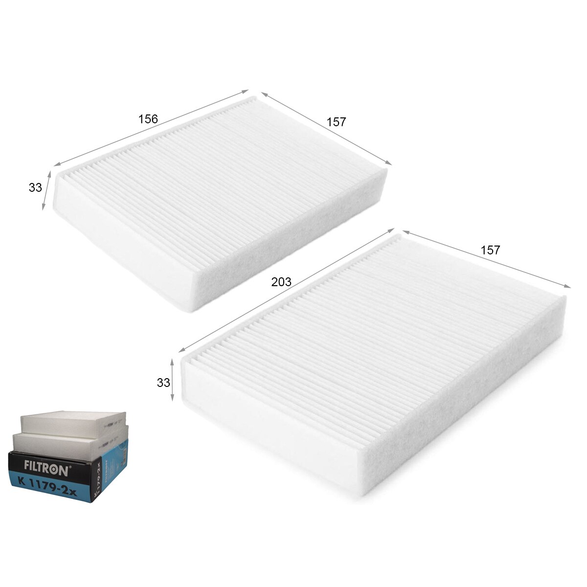 Wag KFE10252 Wag Interieurfilter W1025-2 E461 1609... – Grandado