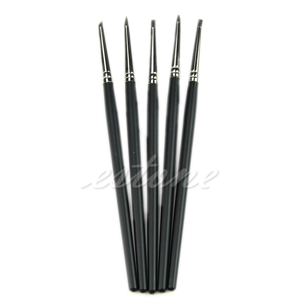 Set of 5pcs Silicone Rubber Shapers Polymer Clay S... – Grandado