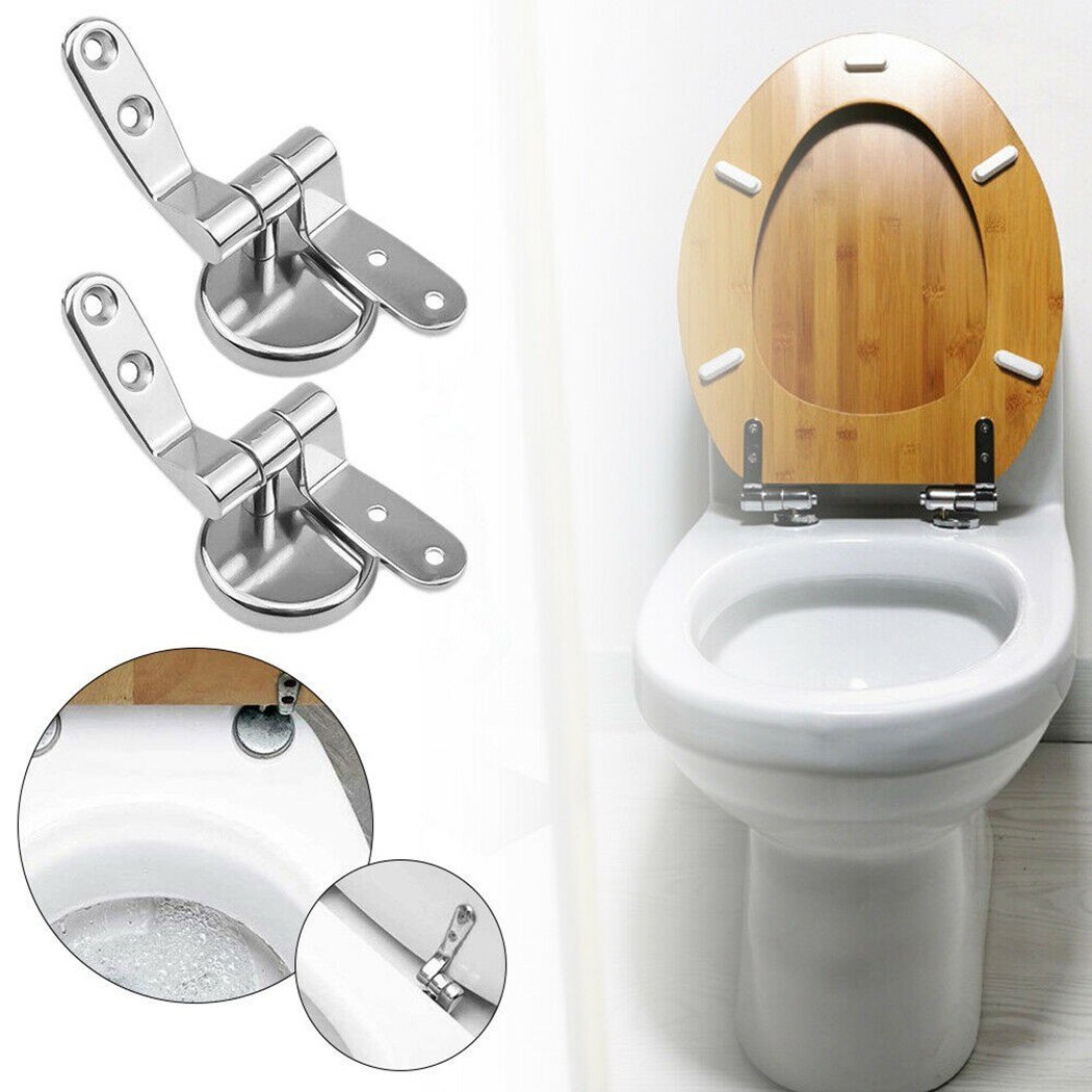 Bisagra para tapa de inodoro, tornillos de repuest... – Grandado