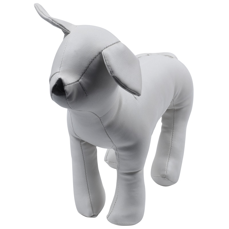 Leather Dog Mannequins Standing Position Dog Model... – Grandado