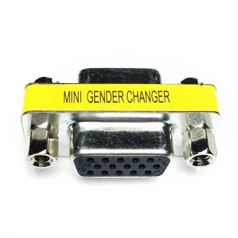 MINI Gender Changer adapter Com D-Sub to Male Fema... – Grandado