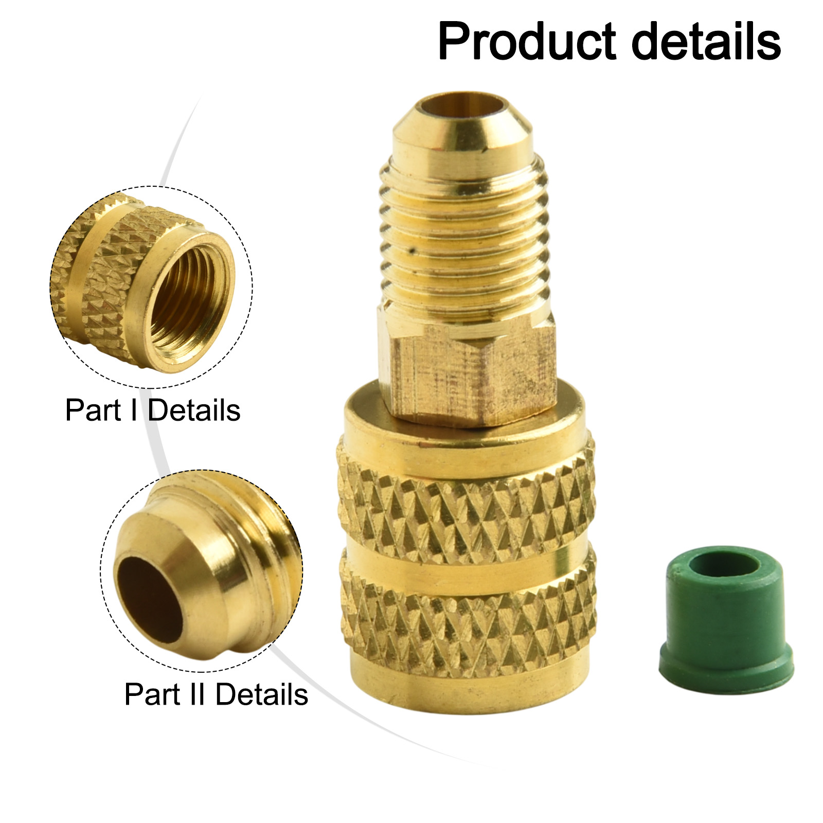 1 stk. adapter hun hun 5/16 " sae han 1/4 " sae me... – Grandado
