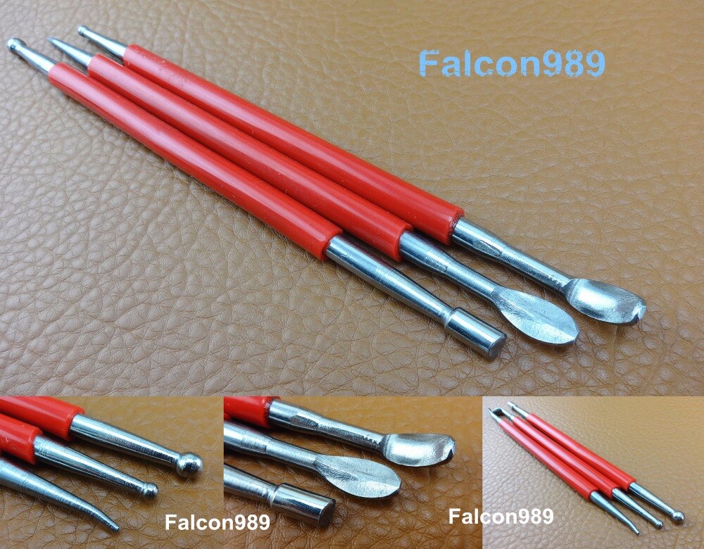 6pcs Leather Craft Carving Modelling Splicing Embo... – Grandado