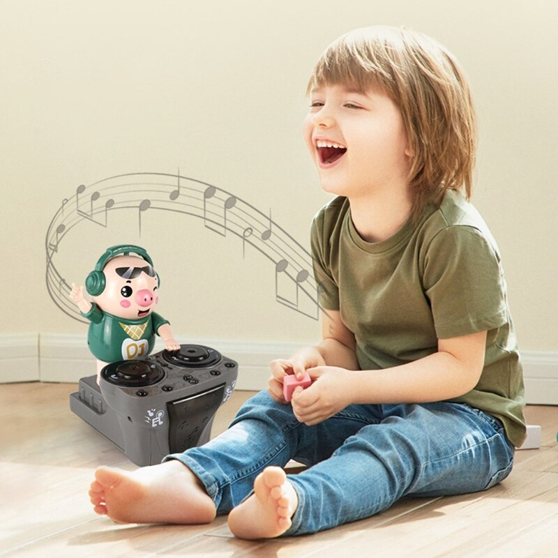 Electronic Music PigToy for Kids DJ-Pig Kids Music... – Grandado
