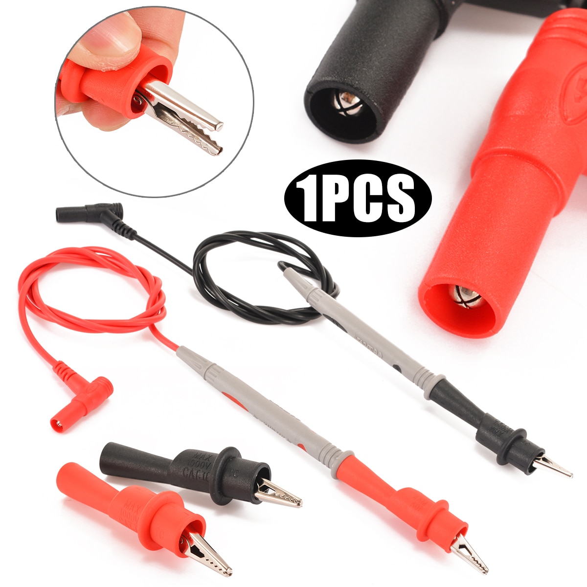 Universal Testing Lead Alligator Clamps Cable 1000... – Vicedeal