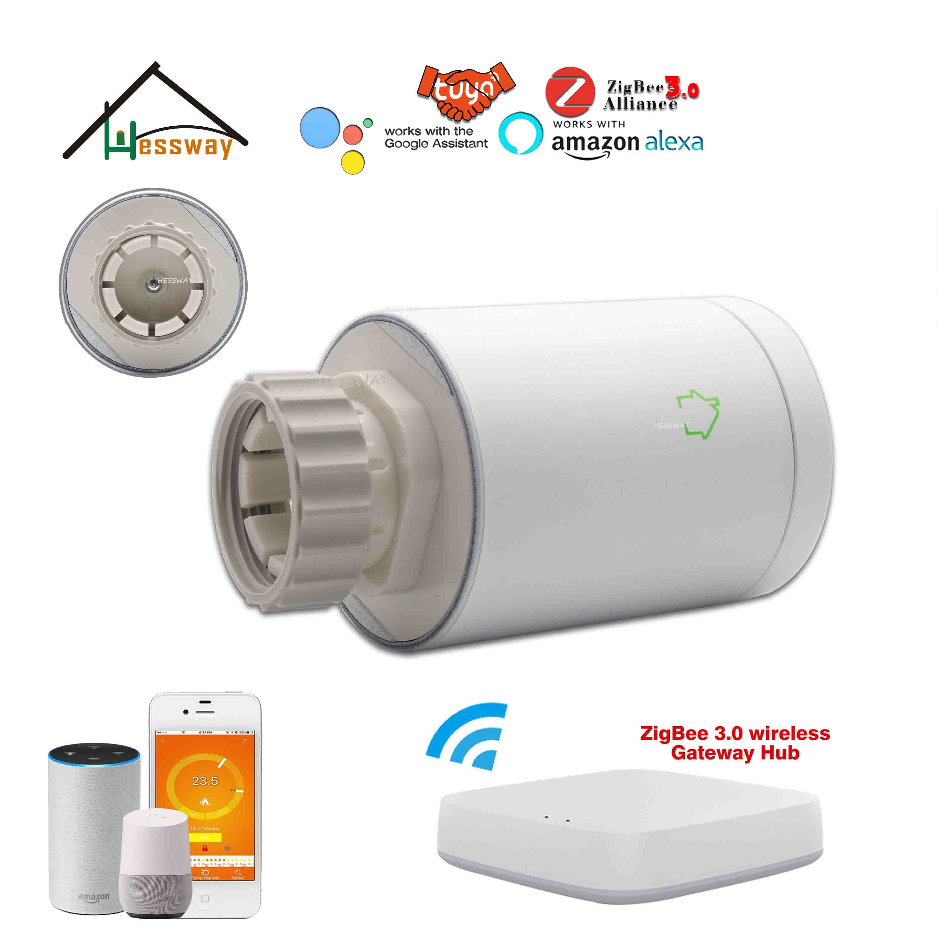 HESSWAY IVR tuya smart zigbee wireless water valve... – Grandado