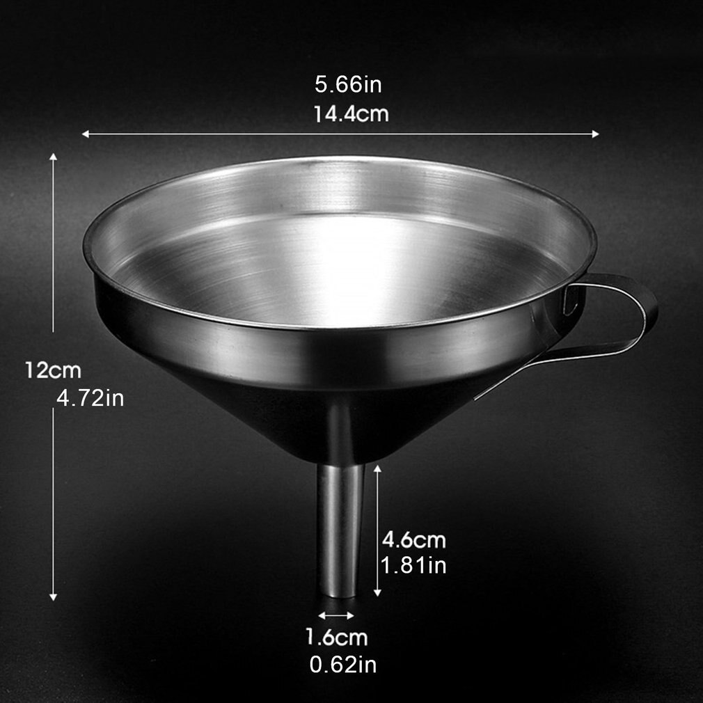 3 Maten Kleine Mond Trechters Bar Wijn Heupfles Tr... – Vicedeal