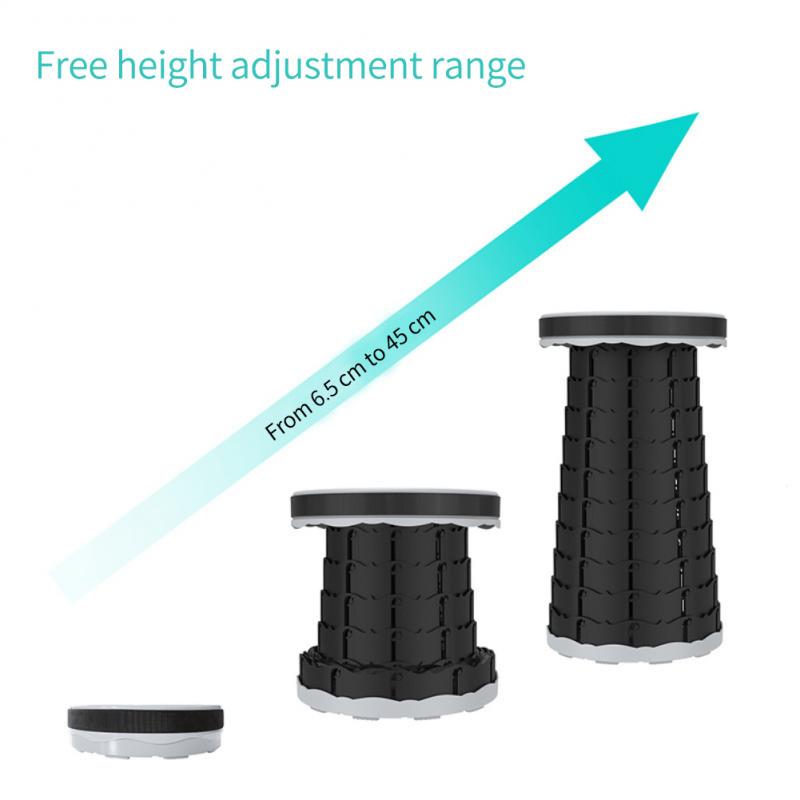 Outdoor Retractable Stool Fishing Chairs Portable ... – Vicedeal