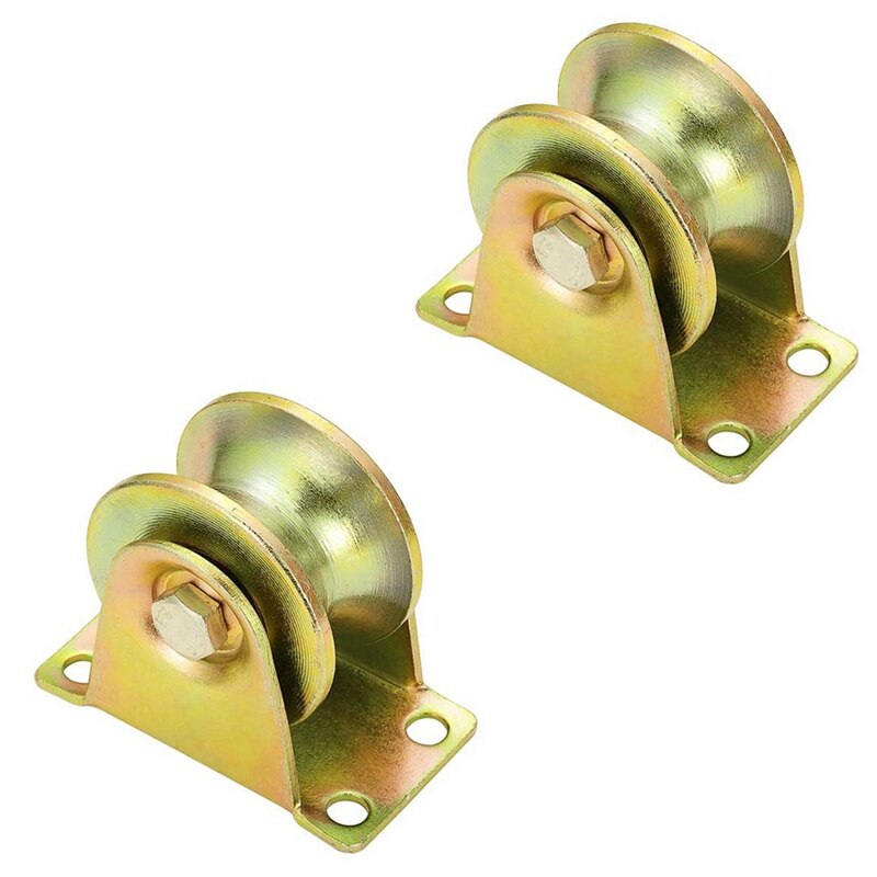 U-Shaped Track Wheels Heavy Rigid Pulleys Sliding ... – Vicedeal