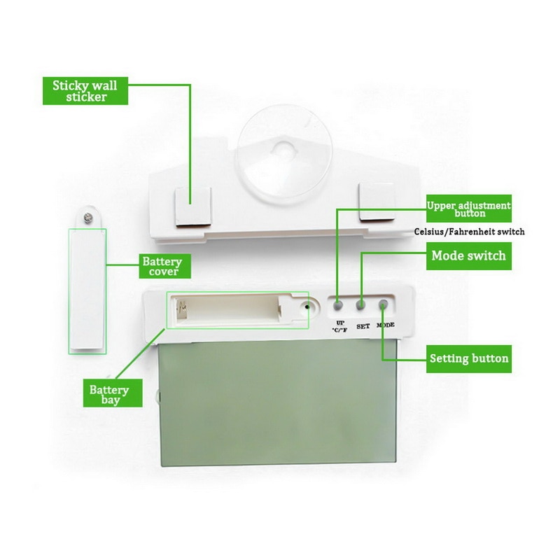 Digital Weather Station Wireless Sensor Window Hyd... – Grandado