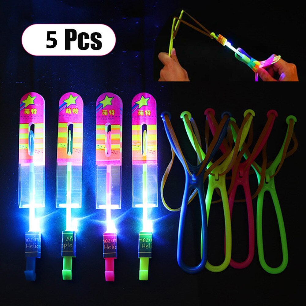 5 Pcs Amazing LED Light Arrow Rocket Helicopter El... – Grandado