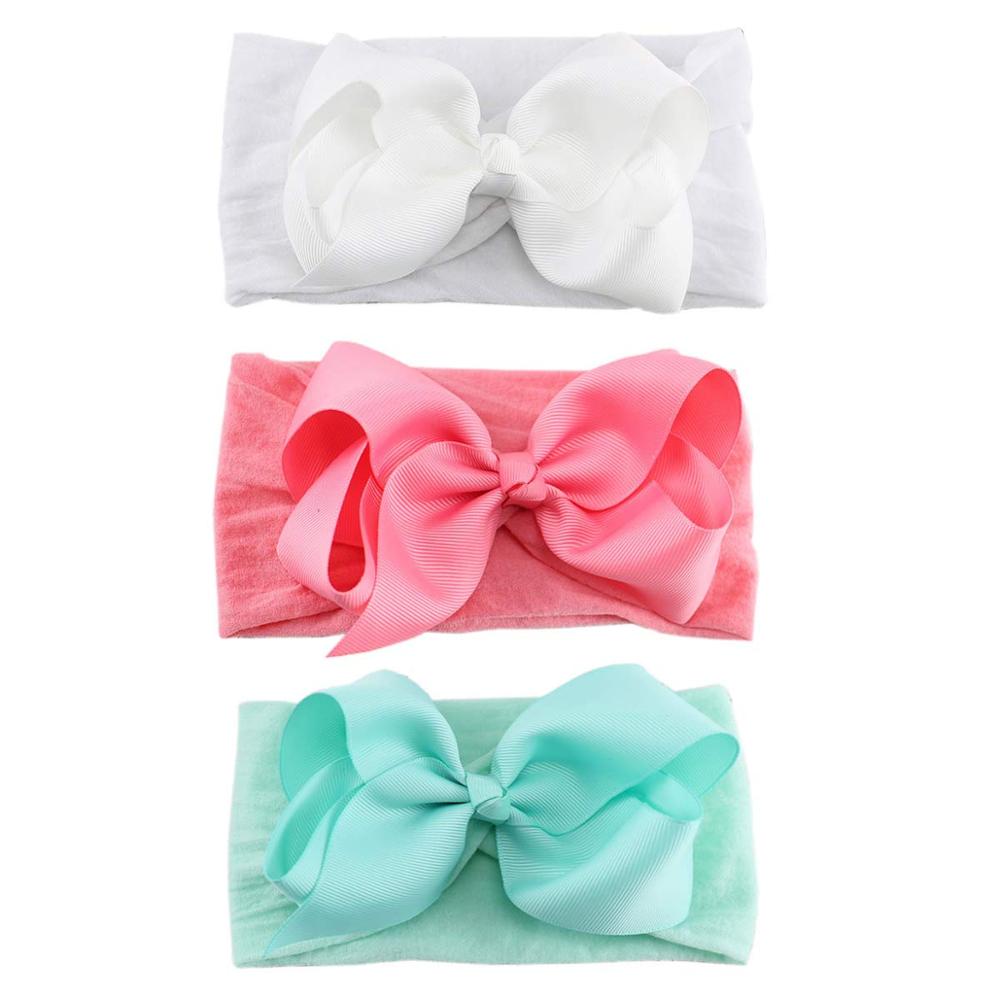 12PCS Baby Girls Grosgrain Ribbon Hair Bows Headba... – Grandado