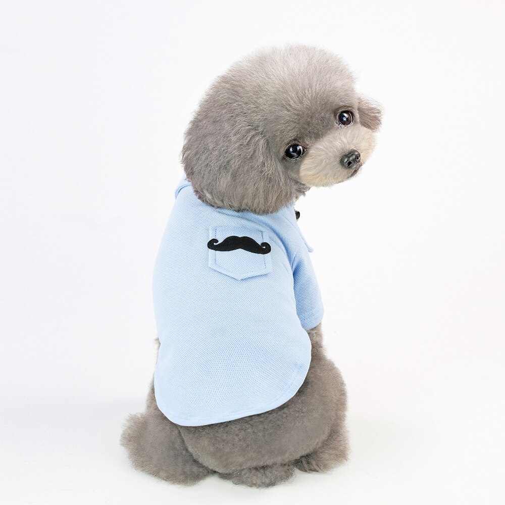 Pet Clothing Cartoon Clothes for Dog POLO Shirts S... – Grandado