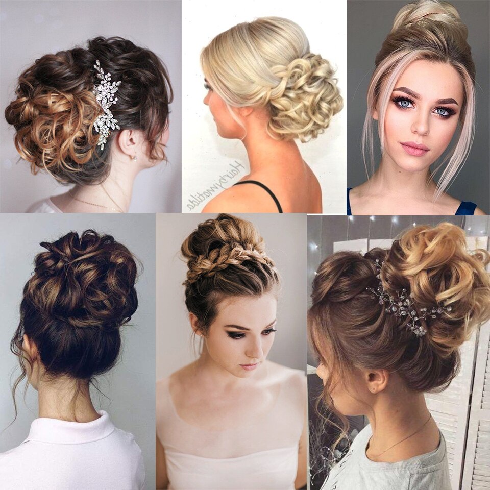 Houyan rotete hårbolleklipp i hårforlengelse krøll... – Grandado