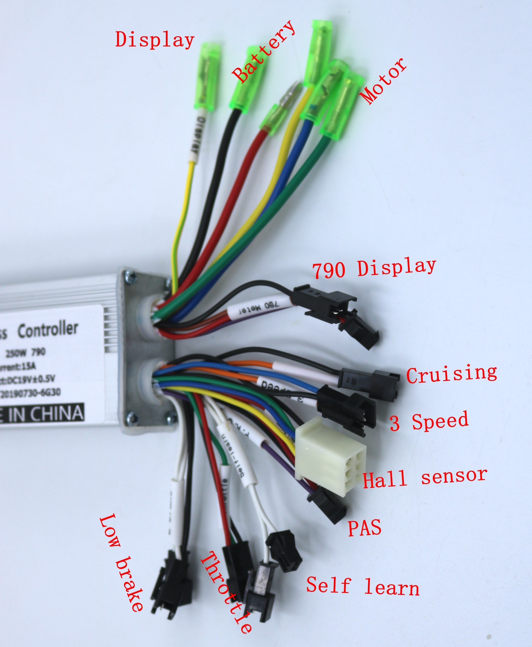 GREENTIME 24V 250W E-bike Borstelloze Motor 790 Co... – Vicedeal