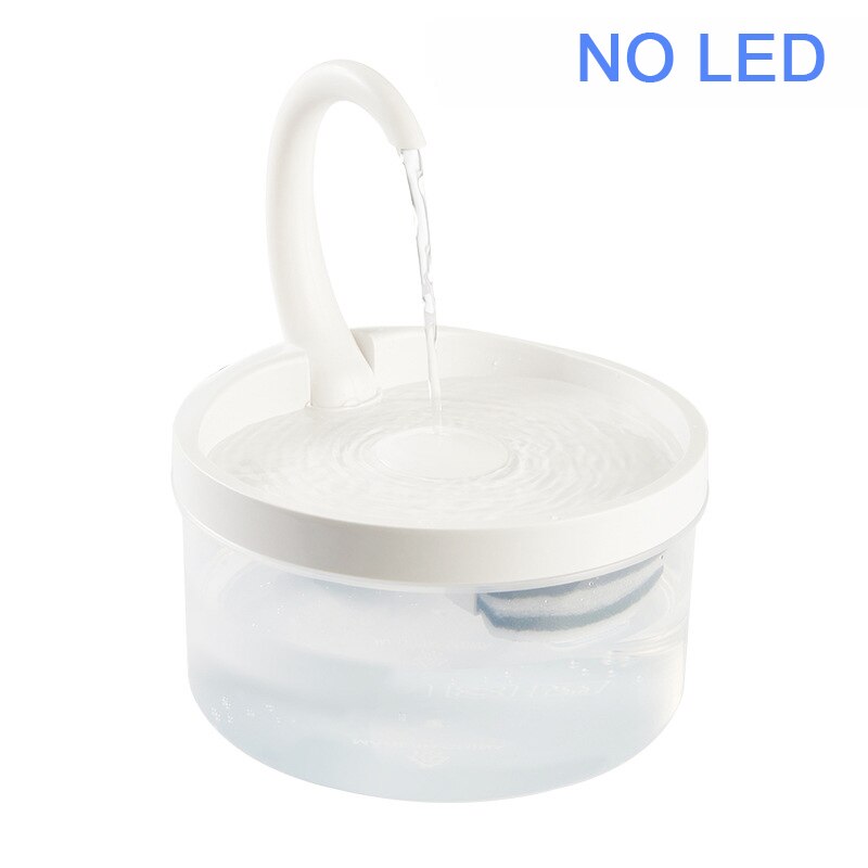 2L Cat Water Fountain LED Blue Light USB Powered A... – Grandado