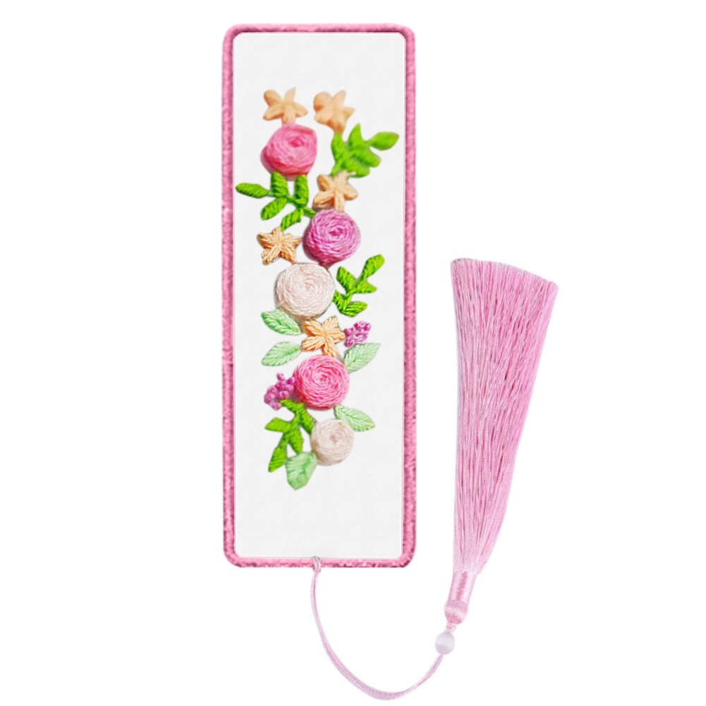 DIY Embroidered Bookmark Material Package Embroide... – Grandado